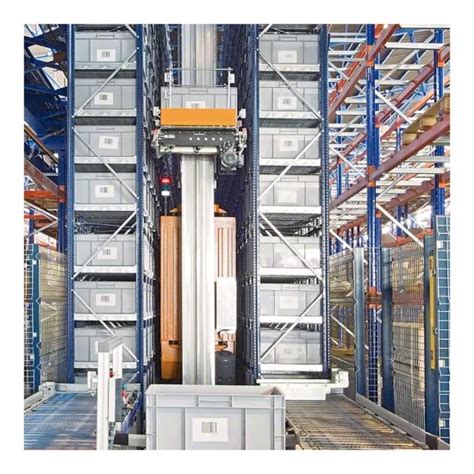 Intensive Storage Racking Automatic Automated Three Dimensional Racks Warehouse Asrs Retrieval