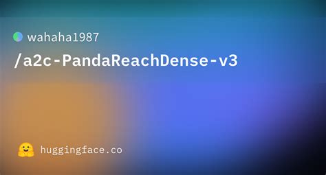 Wahaha1987 A2c Pandareachdense V3 · Hugging Face