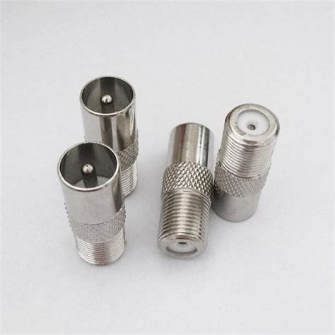 F Female To Rf Male Connector Tv Antenna Coaxial Connector F Connector