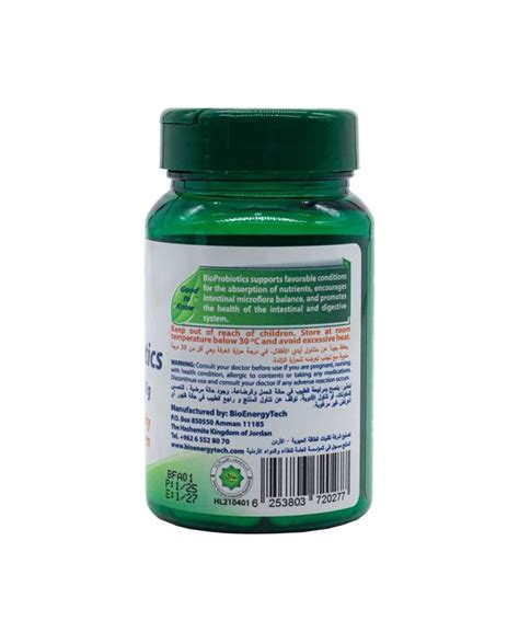 Bio Probiotics 20 Capsules Bio Energy