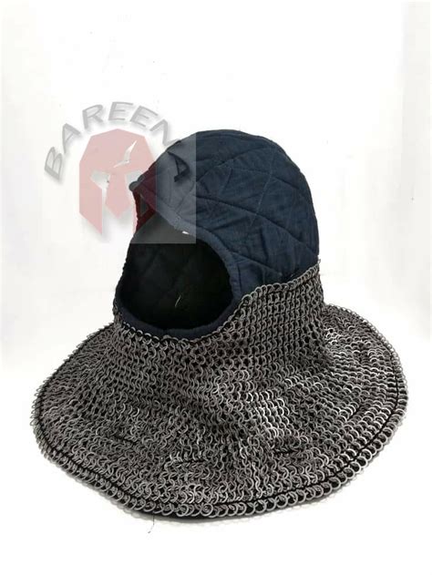 Padded Chainmail Hood Bareena Emporium