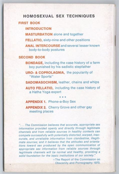 Homosexual Techniques Book 2 Tom Of Finland Illustrated 60pg Gay Inter