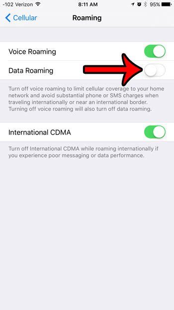 How To Turn Off Data Roaming In IOS Solve Your Tech