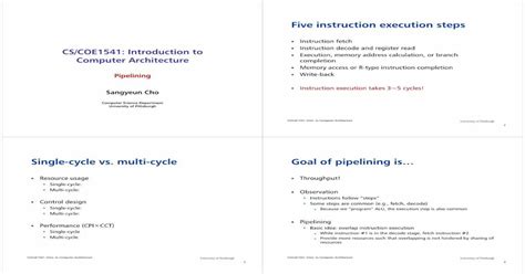 Pdf Five Instruction Execution Steps Single Cycle Vs Multi Cycle