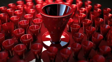 소셜 미디어 마케팅 및 리드 생성 예시 판매 증대를 위한 3d 렌더링 퍼널 생성 배경 마케팅 일러스트레이션 배경 퍼널 배경 이미지 Hd 생성 마케팅 일러스트레이션