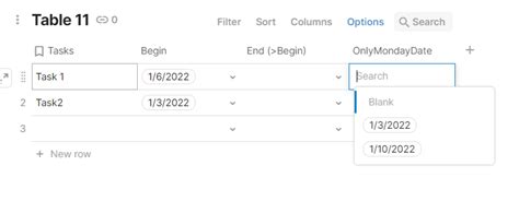 Programmatic Date Range In Date Columns Coda Maker Community