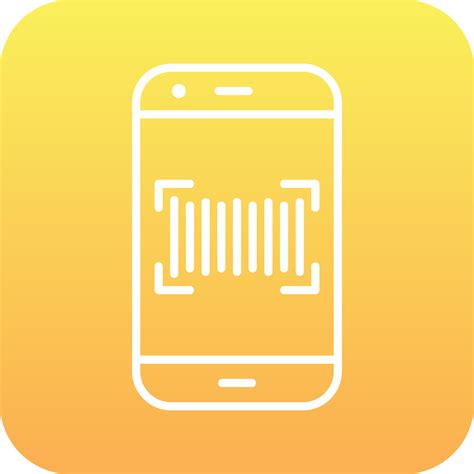 Phone Scanning Vecto Icon Vector Art At Vecteezy