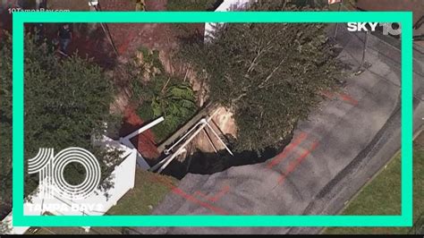 Suspected Sinkhole Grows To 70 Feet Deep In Pasco County Forces Bar To