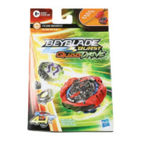 Hasbro Burst Quaddrive Cyclone Roktavor R7 Spinning Top Starter Pack 1