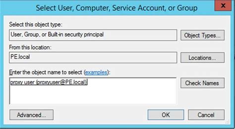 Proxy User Permissions On AD RCDevs Main Website