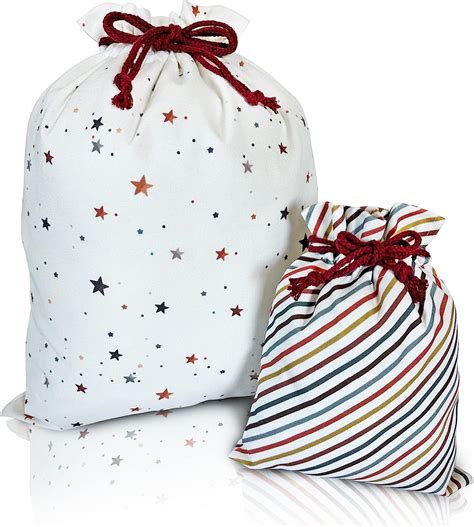 Gather And Knot Drawstring T Bags 20 Large 12 Small Canvas