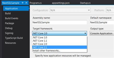 First Look At ASP NET Core 2 1 Preview One Convert Existing NET Core