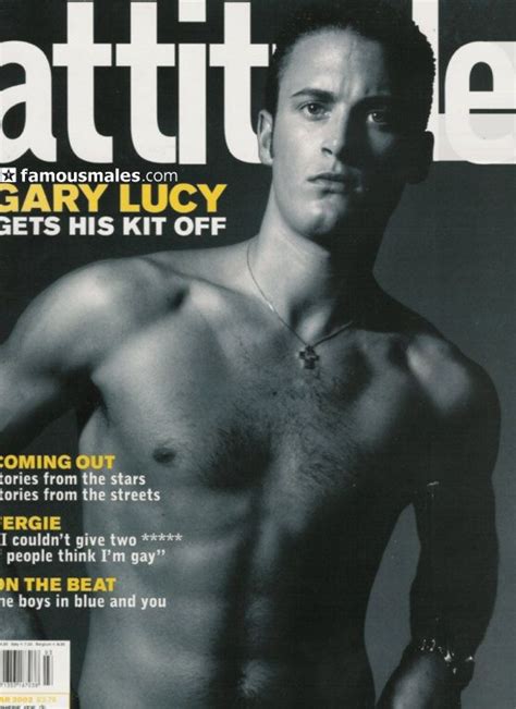 Gary Lucy Attitude Cover Hollyoaks Footballers Wives Eastenders