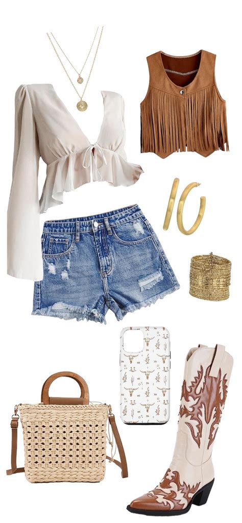 Boho Country Concert Outfit Western Boho Style