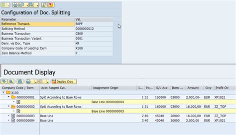 Example Document Splitting Vendor Invoice Splitt Sap Community