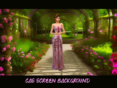 The Sims Resource Garden Loading Screen Background Sims 4 Cas