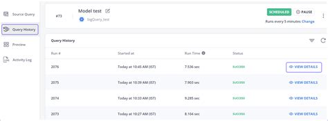 Viewing The Query History Hevo Data