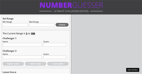 Refactoring Exercise Codesandbox