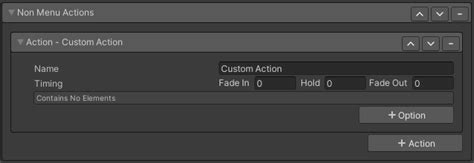 Non Menu Actions Avatar Forge