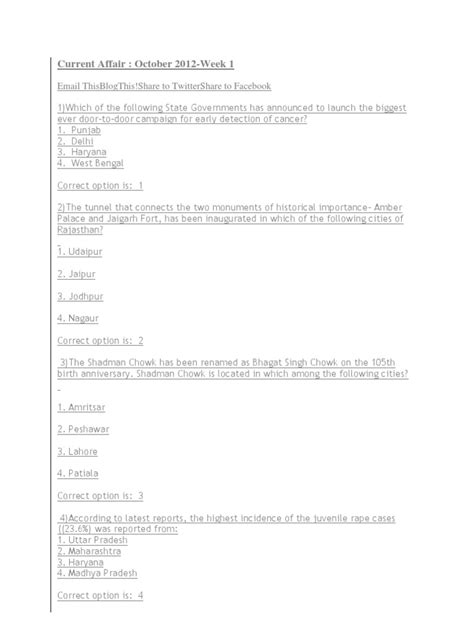 Current Affair October 2012 Week 1 Pdf Formula One World Auto