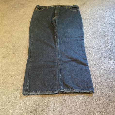 Y2k Baggy Dickies Flannel Lined Jeans Perfect Depop