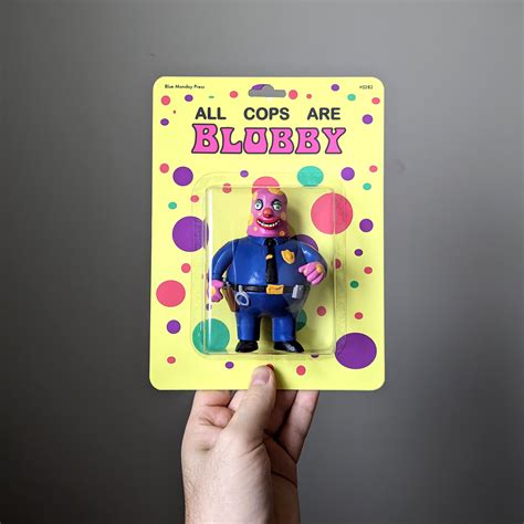 I Made This Handmade All Cops Are Blobby Action Figure R Unitedkingdom