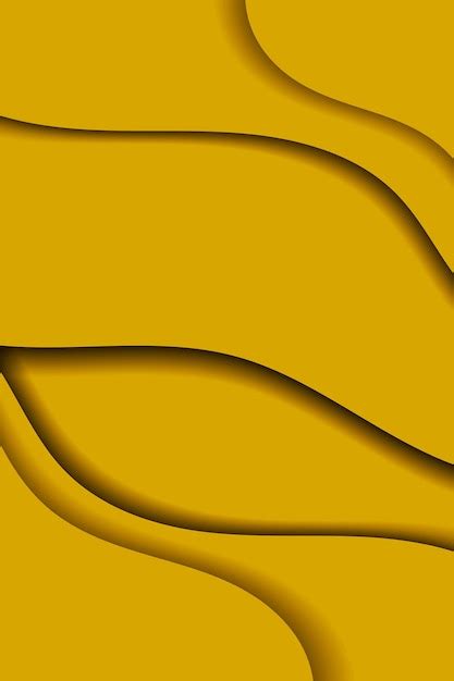 Free Vector Yellow Wavy Patterned Background Vector