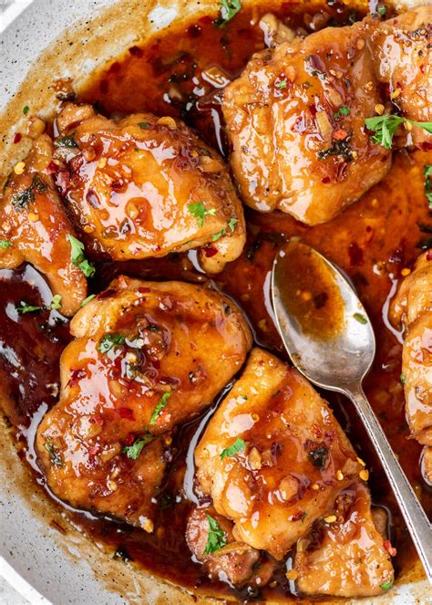 Honey Chicken Thigh Recipes