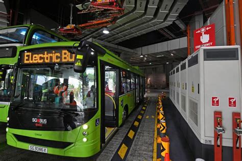 Our Latest Electric Buses Get Tram Style Pantograph Charging Sgcarmart