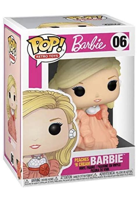 Funko Pop Retro Toys Barbie™ Peaches N Cream Barbie™ Vinyl Figure
