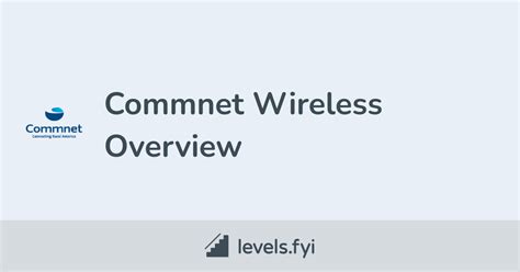 Commnet Wireless Careers Levels Fyi