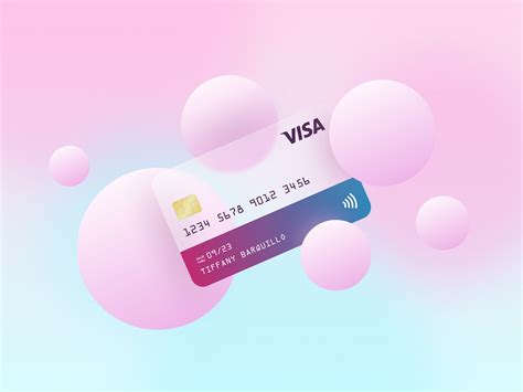 Glassmorphism Credit Card By Tiffa On Dribbble