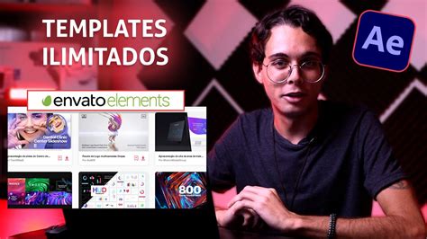 Como BAIXAR E EDITAR Um TEMPLATE Da Envato Elements AFTER EFFECTS