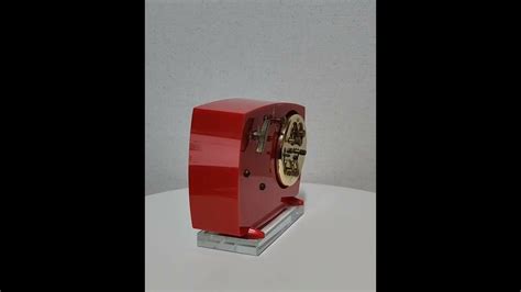Vintage Reuge Music Alarm German Wind Up Alarm Clock 빈티지 스위스 오르골 기계식 독일