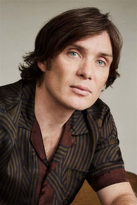 Cillian Murphy Long Middle Parting Hairstyle Mens Hairstyles Hair