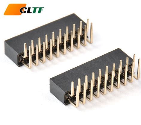 Mm Pitch Header Spacing Single Double Row Degree SMT Male Female Bent Socket