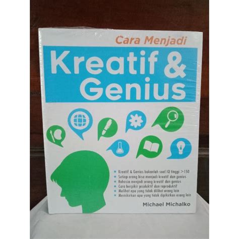 Jual Cara Menjadi Kreatif And Genius Oleh Michael Michalko Shopee Indonesia