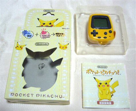 Junk As Is Pokemon Pedometer Pocket Pikachu Device Game Tamagotchi