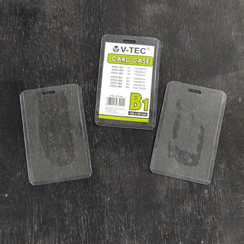 Jual HARGA GROSIR Card Case B1 102 X 65mm ID Card Plastik Kartu