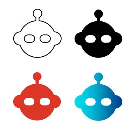 Abstract Chatbot Silhouette Illustration 25840246 Vector Art At Vecteezy