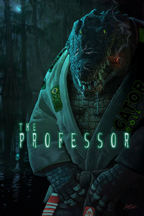 The Professor Poster Ground Shark Prints