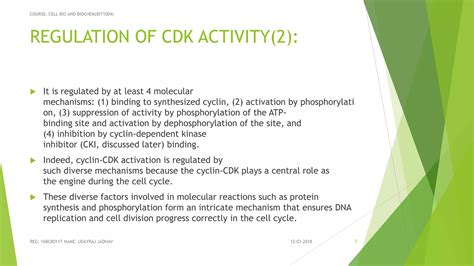 Regulation Of Cell Cycle Ppt