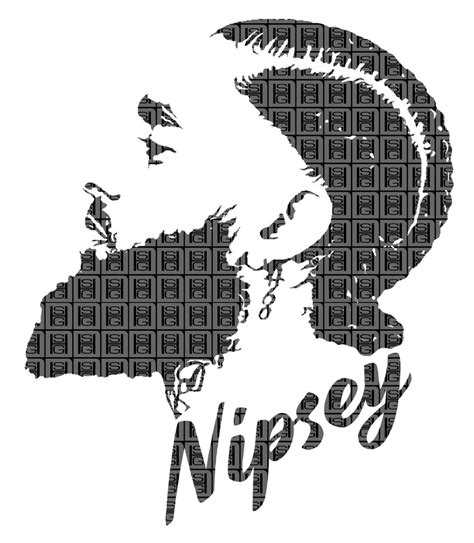 Nipsey Hussle Png Eps T Shirt Designs Stencil Prints Etsy
