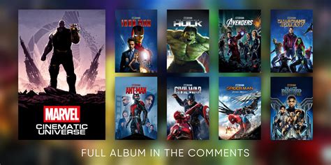 [Collection] Marvel Cinematic Universe : r/PlexPosters