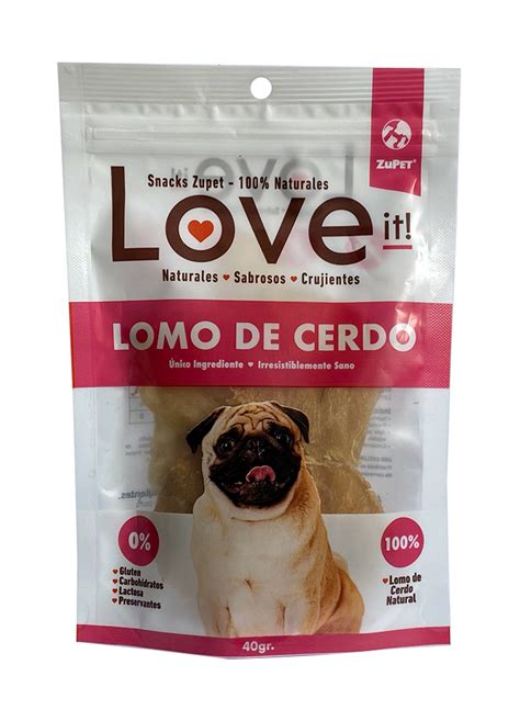 Snack Perro Love It Carne Magra De Cerdo Love It