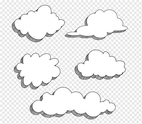 漫画の雲 抽象 空気 きらきら Png Pngwing