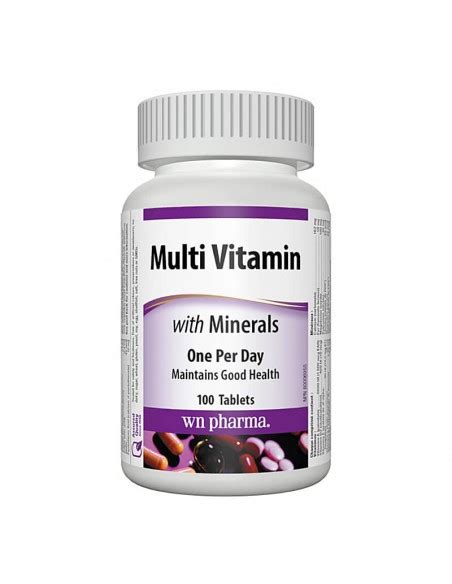 Мултивитамини + минерали, 100 таблетки ️ ТОП Цена ️ 3141 WN — Revita.bg