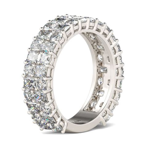 Jeulia Round Cut Sterling Silver Women S Band Jeulia Jewelry