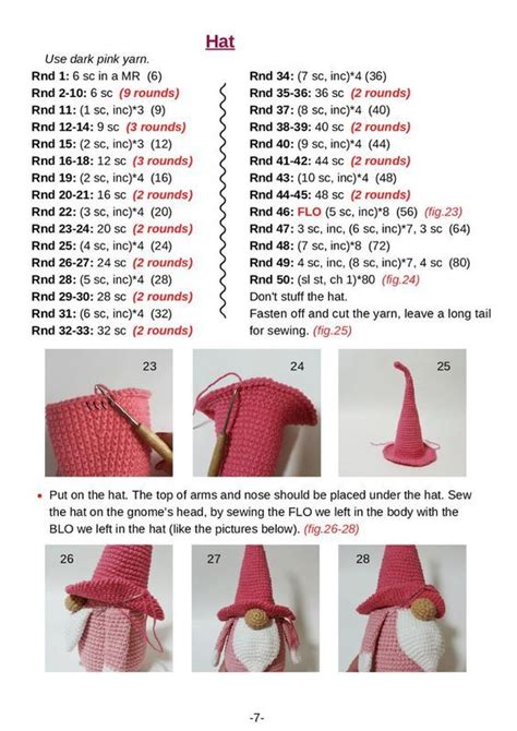 Mini Crochet Gnome Pattern Quick And Easy Crochet Gnome Artofit