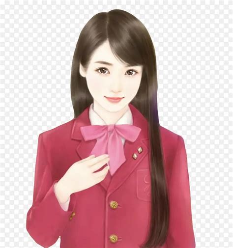 彩绘手绘就蝴蝶结美女png图片素材下载 图片编号yvvnalnw 免抠素材网